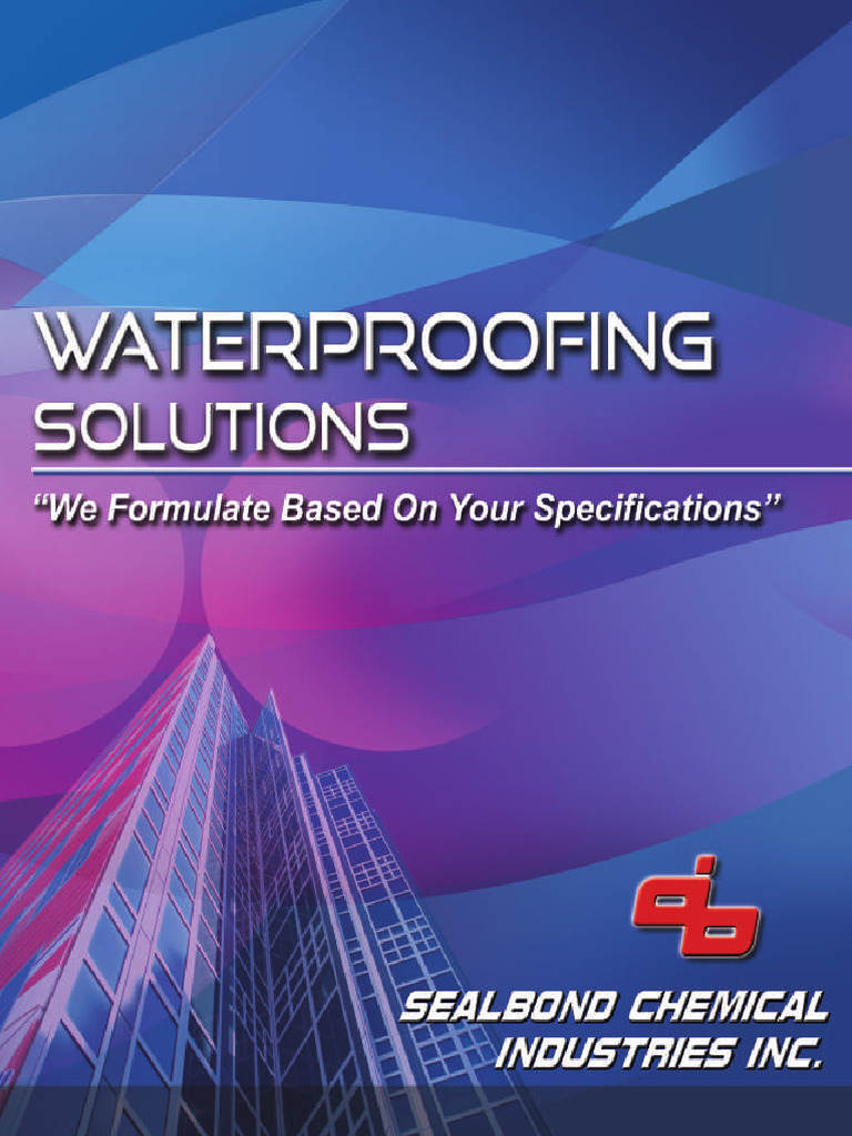Brochure Waterproofing 2018 | PDF