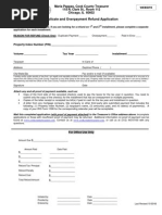 Cape Town Pensioners Rates Rebate Form | PDF | Pension | Government