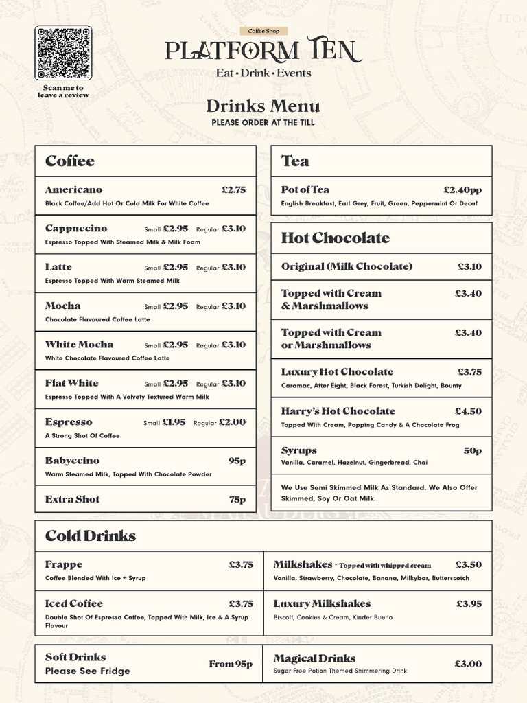 Drinks Menu 2024 Compressed | PDF