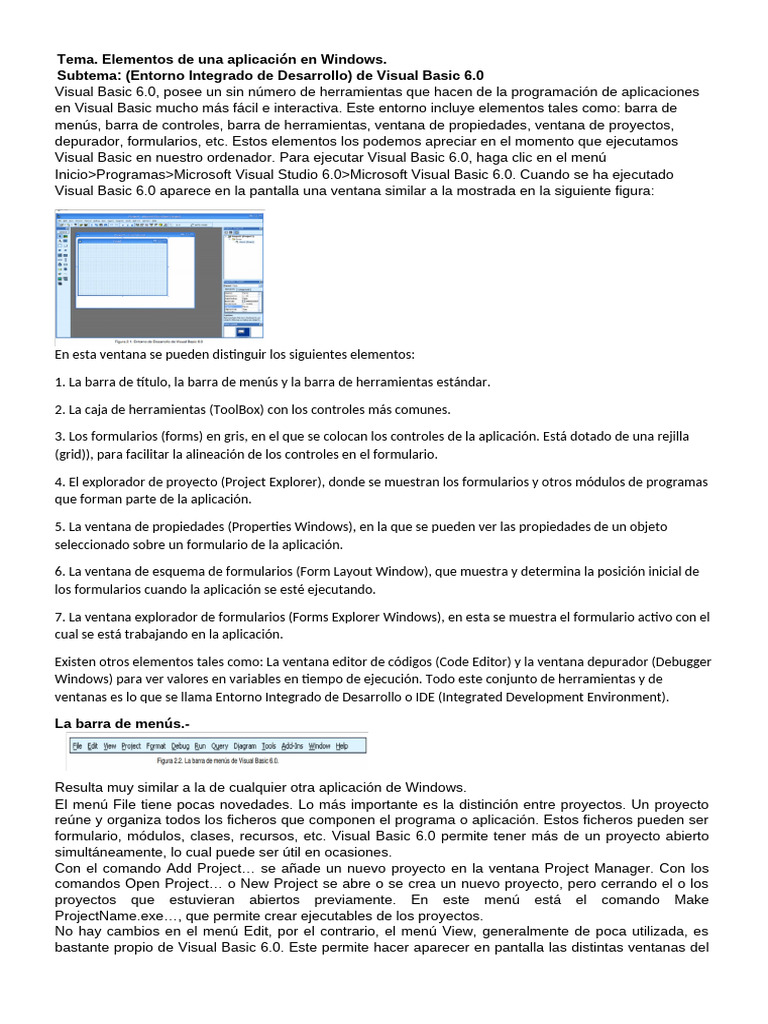 Lenguaje de Programacion 3er Trim | PDF