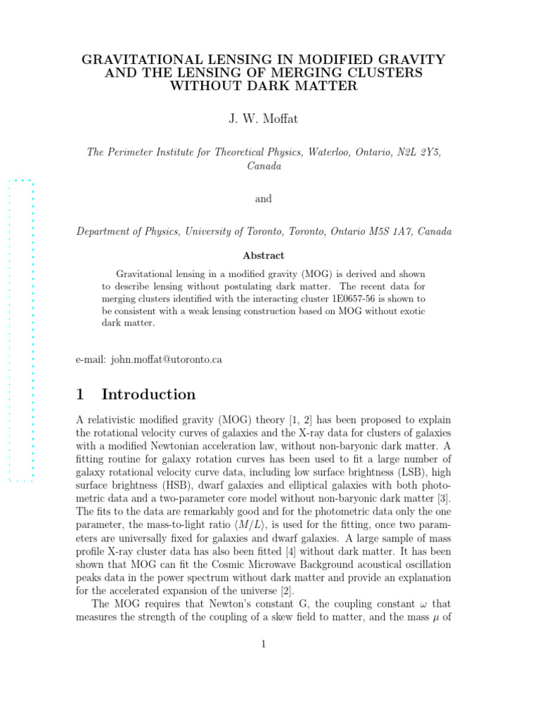 Gravitational Lensing in Modified Gravity and The Lensing of Merging ...