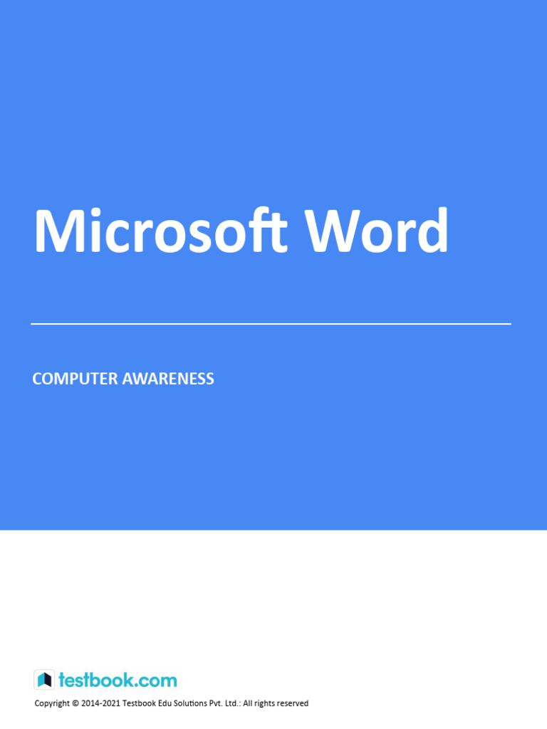 Microsoft Word - Study Notes | PDF