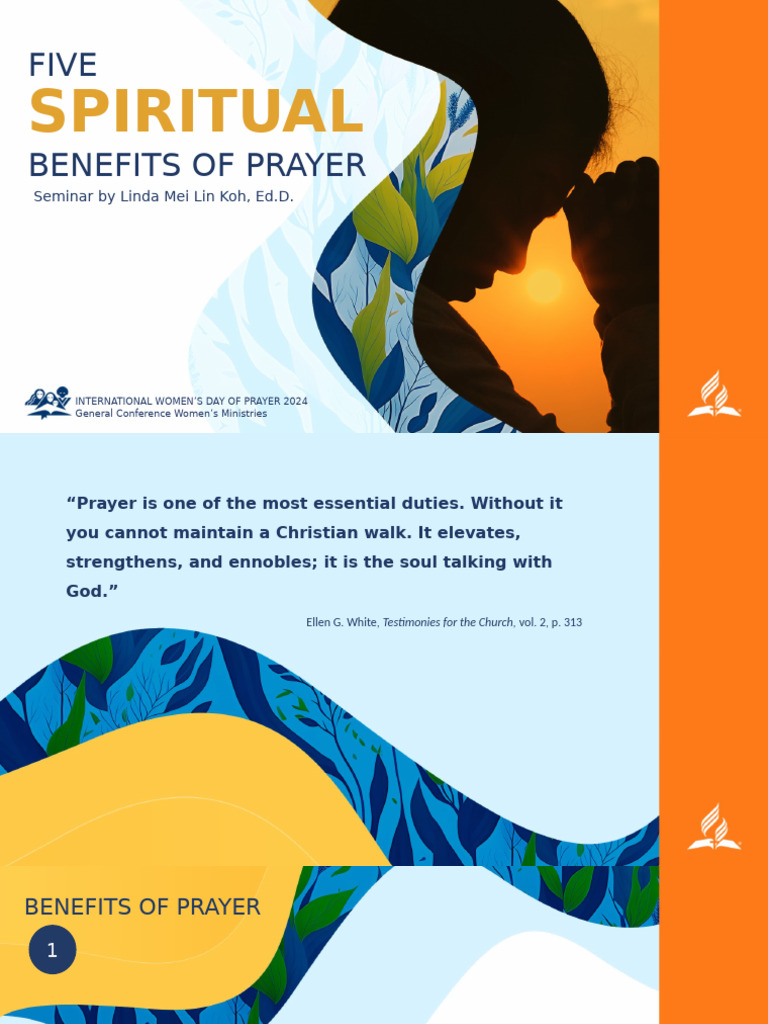 Five Spritual Benefits of Prayer | PDF
