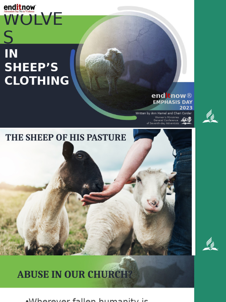 2 2023 EIN SERMON-PPT Wolves in Sheeps Clothing | PDF