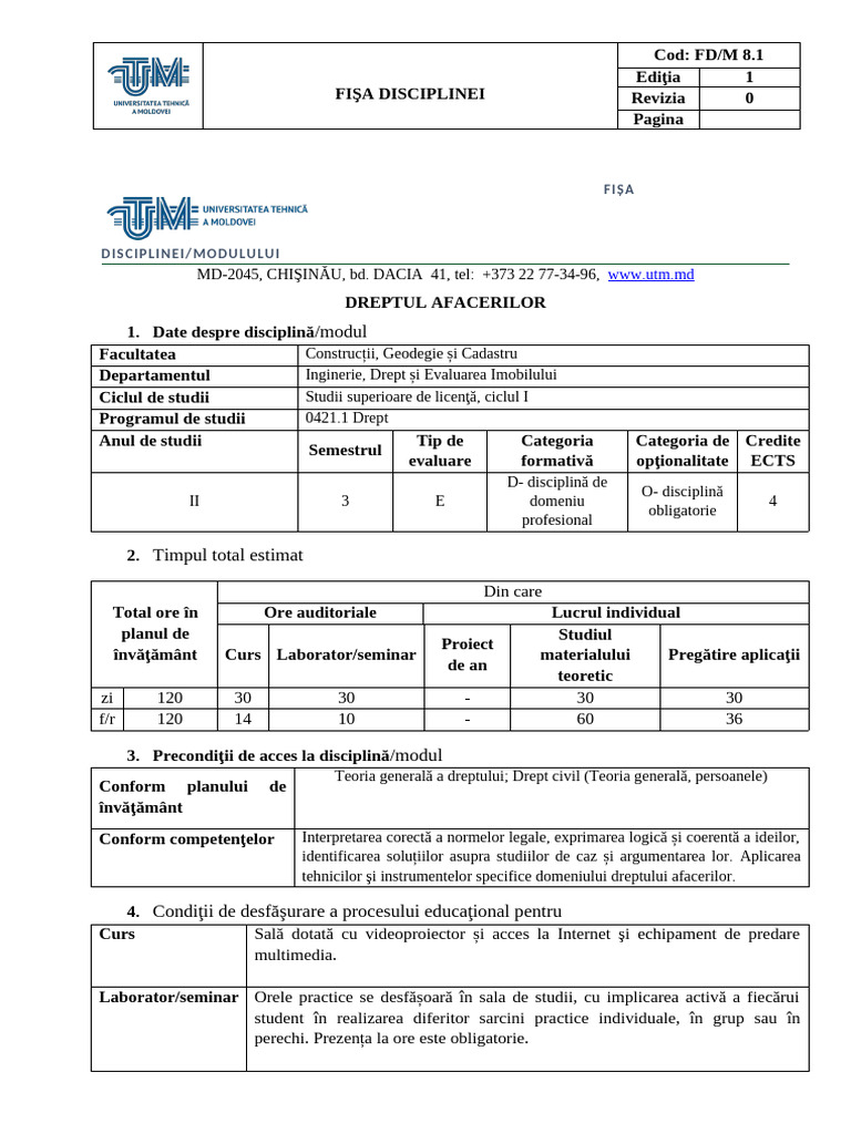 Fisa Afacerilor 2022 | PDF