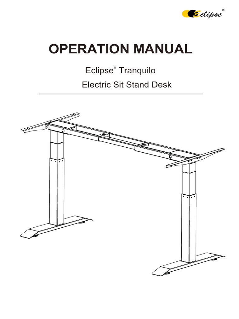 Eclipse Tranquilo Operation Instructions Pdf