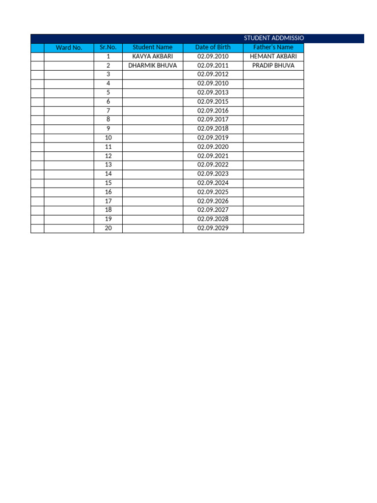 Excel Practice | PDF