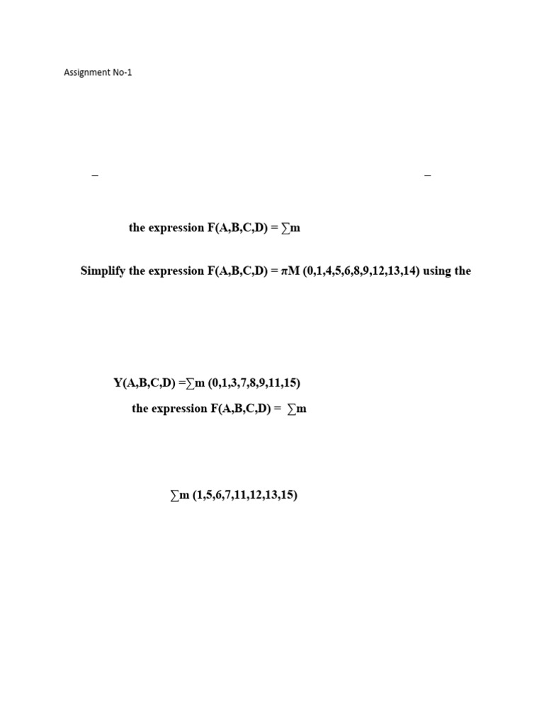 Deld - Assignment No 1 | PDF