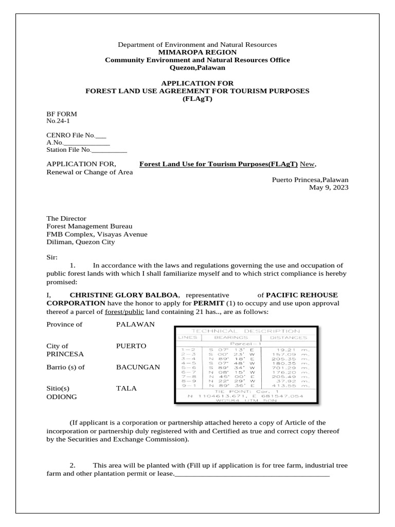 Application For FLAgT BF FORM | PDF