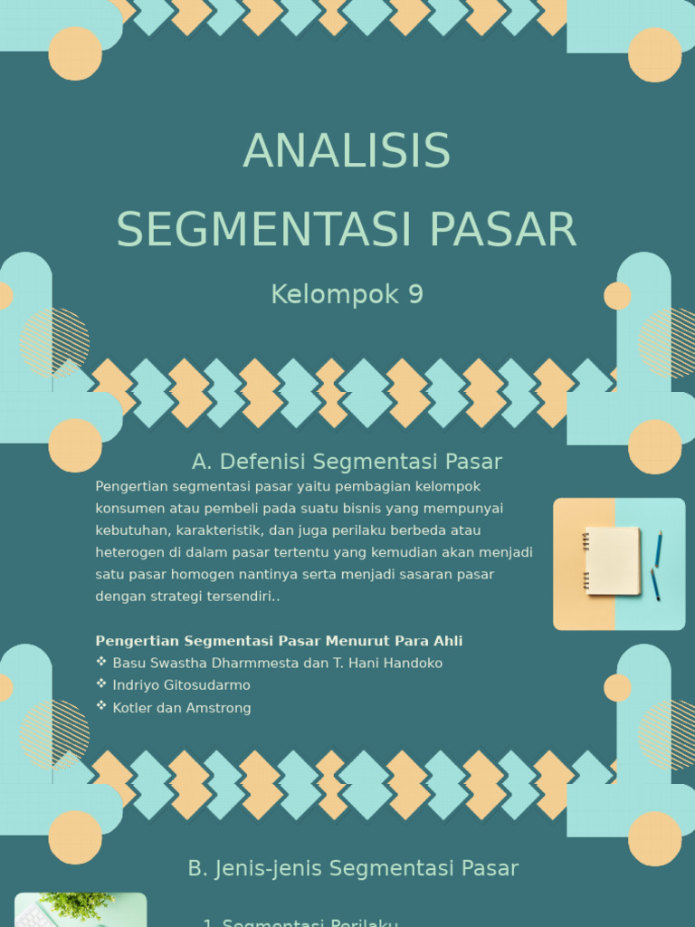 Analisis Segmentasi Pasar Kel.9 | PDF