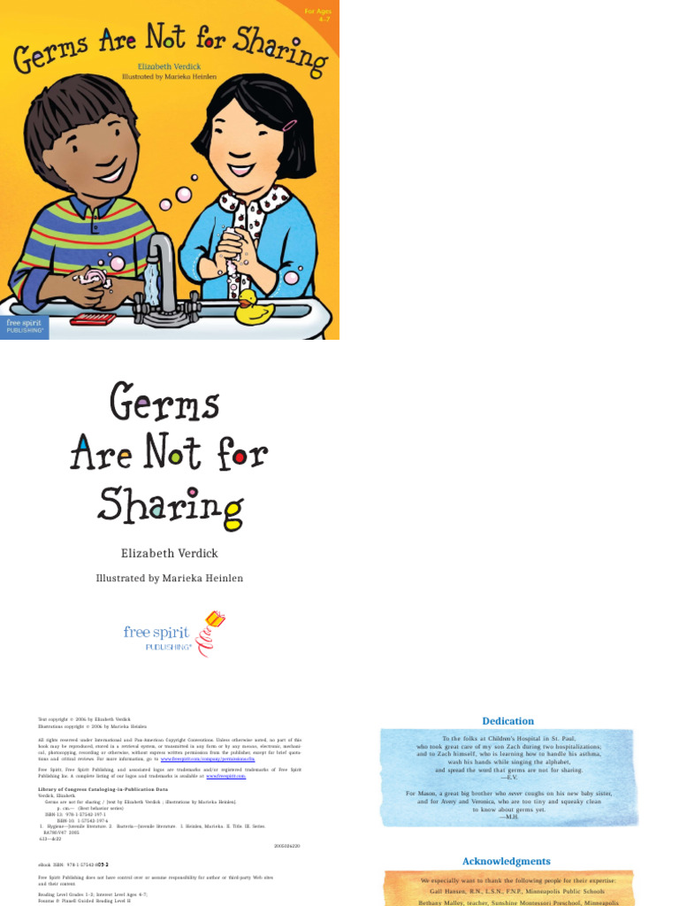 1 Story Germs Are Not For Sharing | PDF