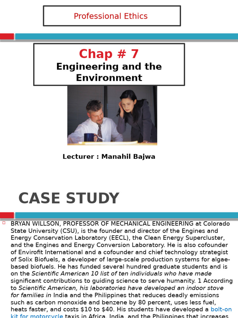 Chapter 7 Professional Ethics | PDF