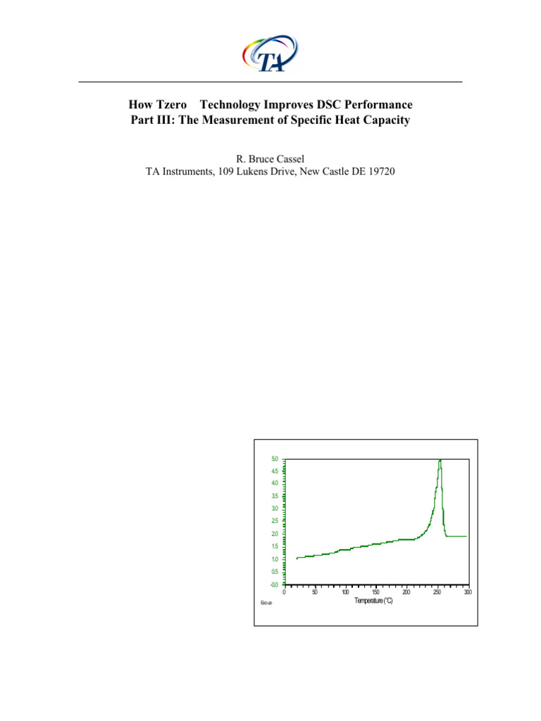 DSC Standard | PDF