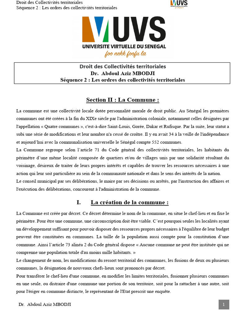 Séquence 2 Section 2 | PDF