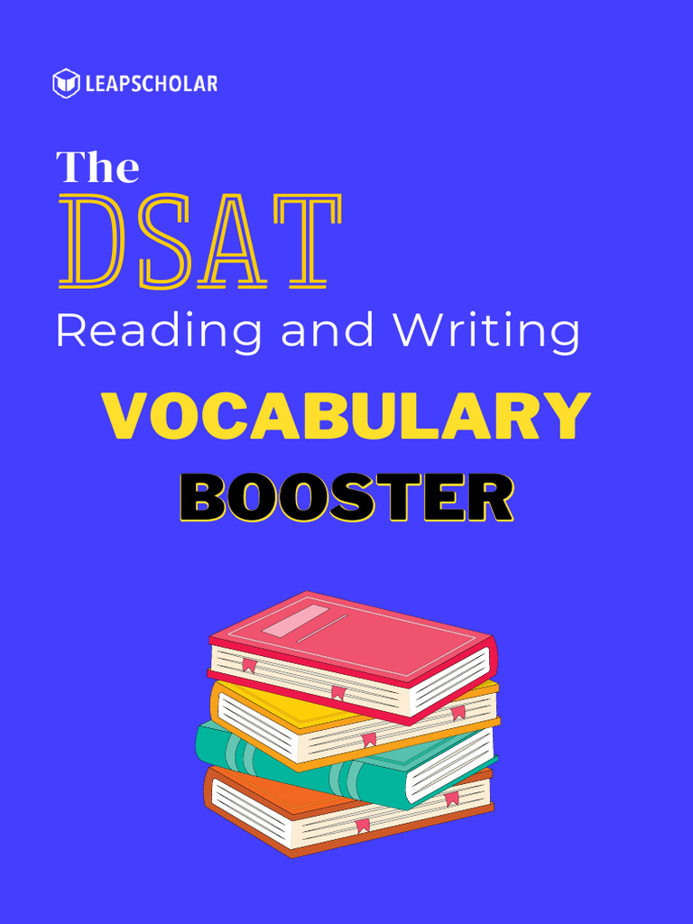 DSAT Vocabulary Booster | PDF