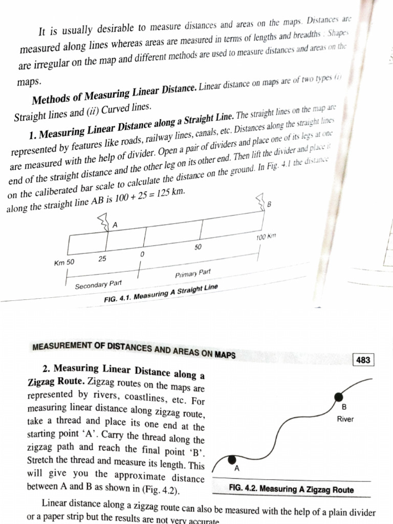 Measurement of Area and Distances | PDF
