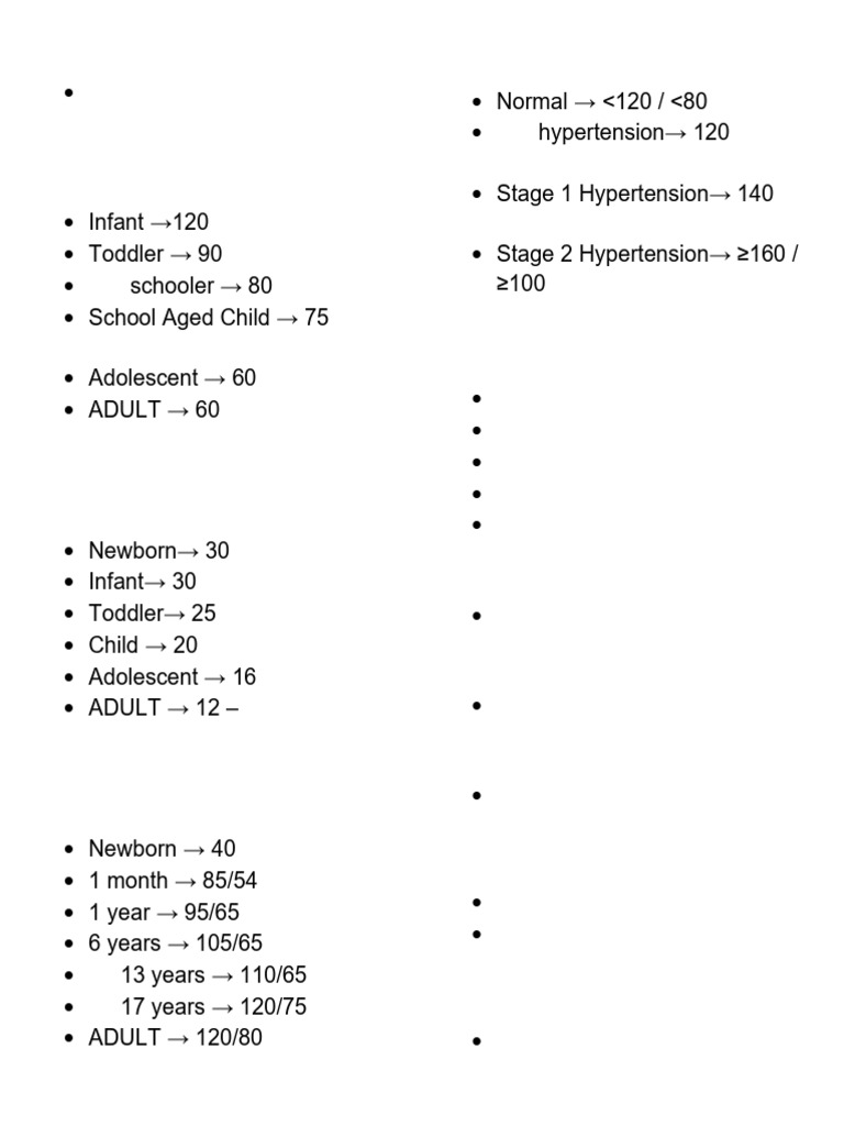 Nclex Lab Values Terms pt1 | PDF
