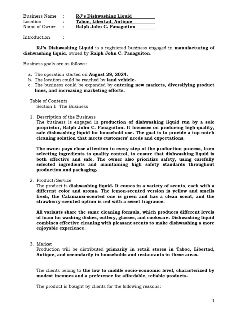 RJs Dishwashing Liquid - For Printing | PDF