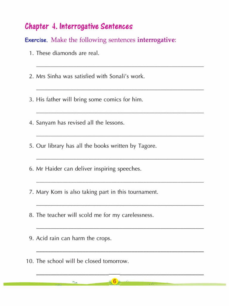 Chapter-4 Grammar Grade 4 | PDF | Language Arts & Discipline
