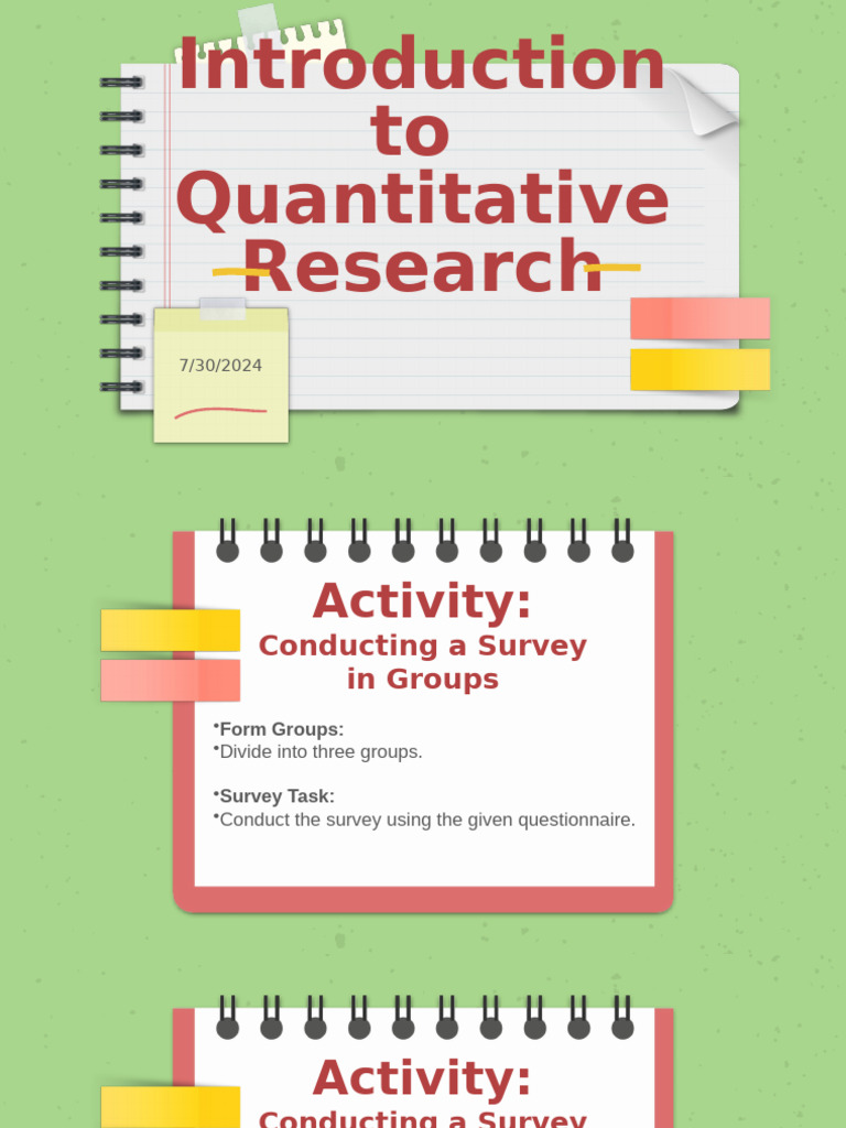 Practical Research 2 - Lesson 1 Intro To Quantitative Research | PDF
