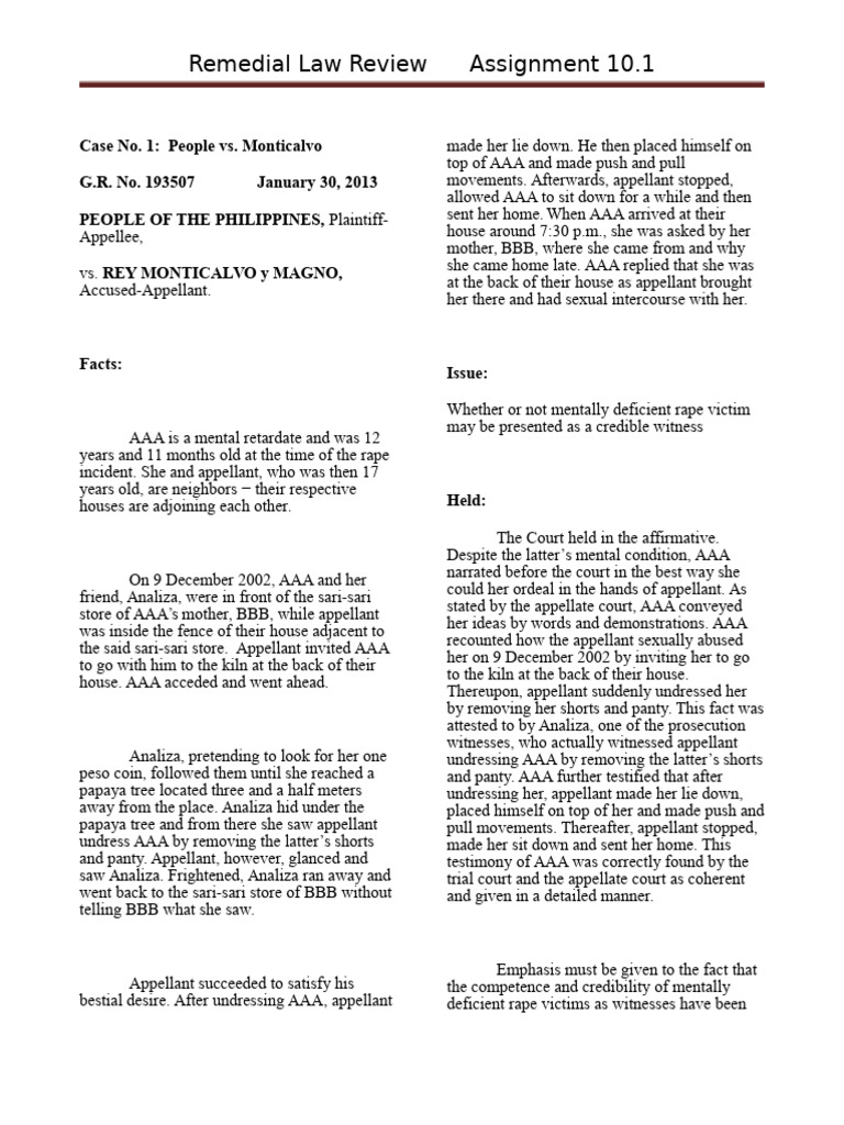 Remedial Law Review | PDF