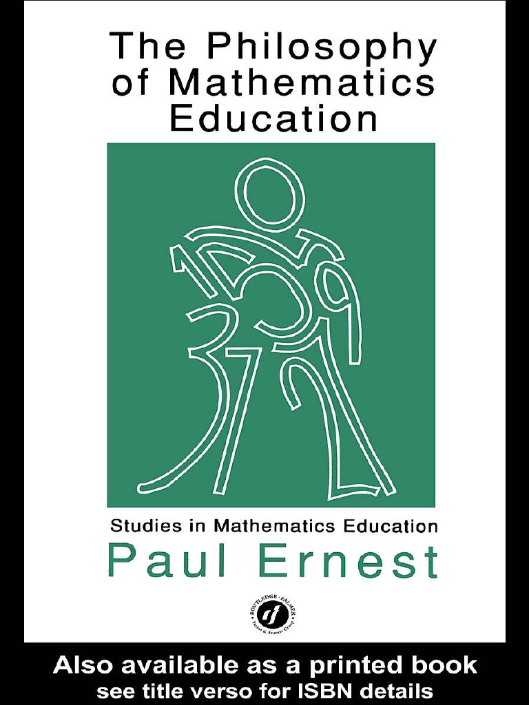 Ernest - The Philosophy of Math Edu - Translate | PDF