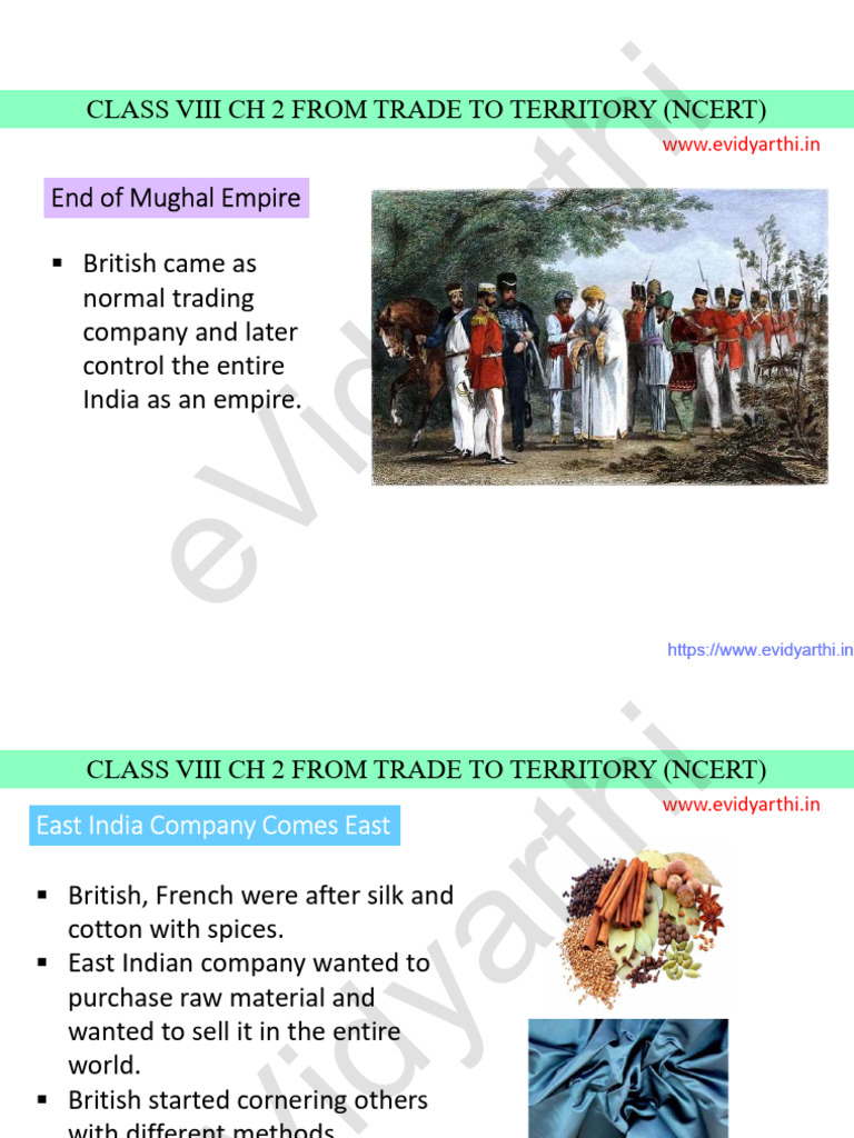 Chapter No 2 History Class 8 | PDF