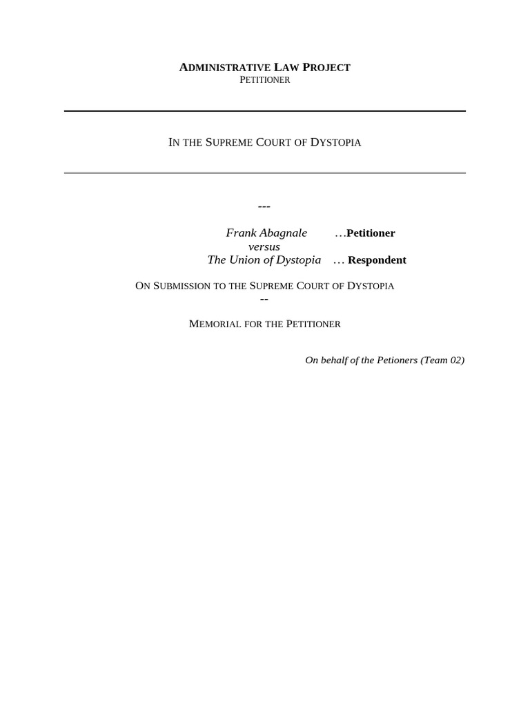 Sample Moot Memo | PDF