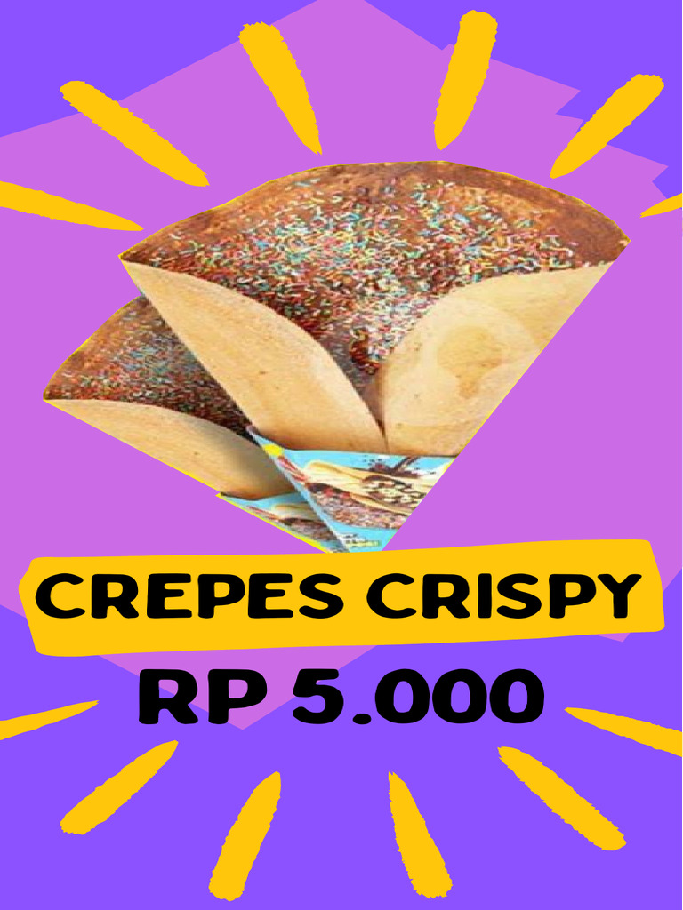 Crepes Crispy_ungu Tua-muda | PDF