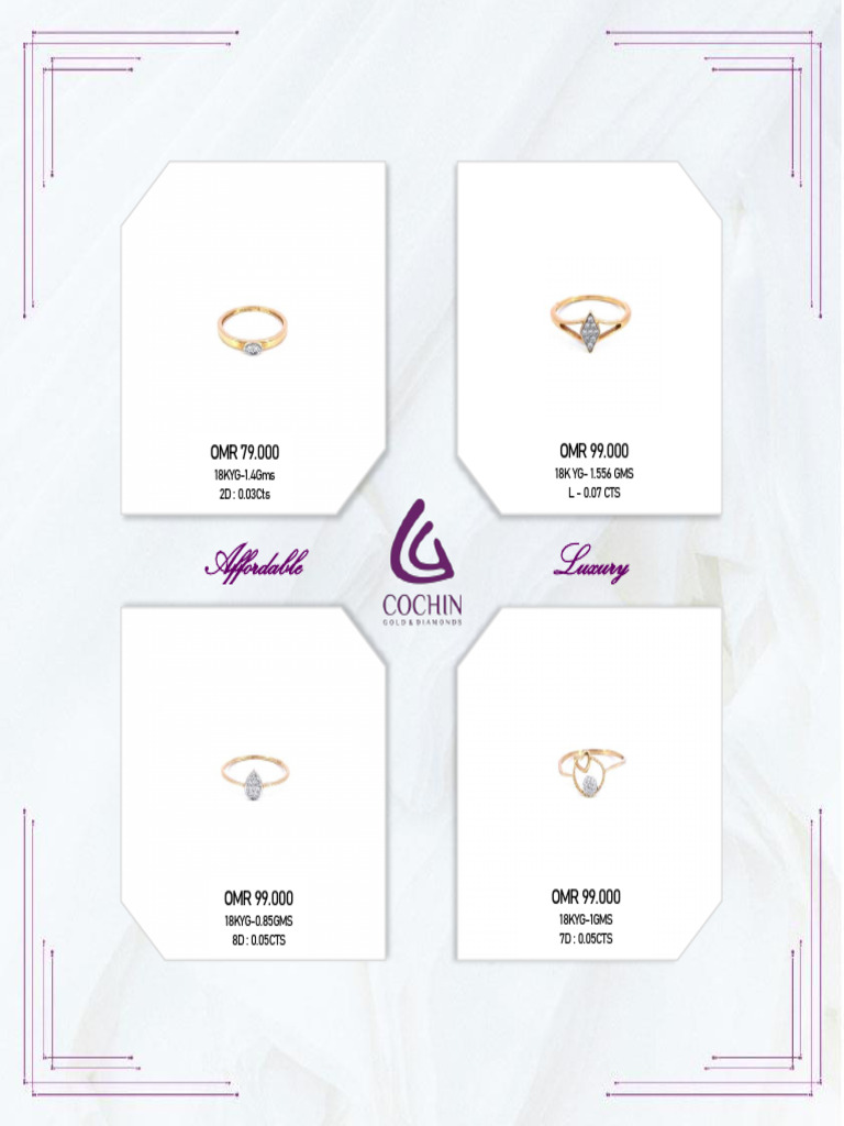 Affordable Luxury - Cochin Gold & Diamonds | PDF