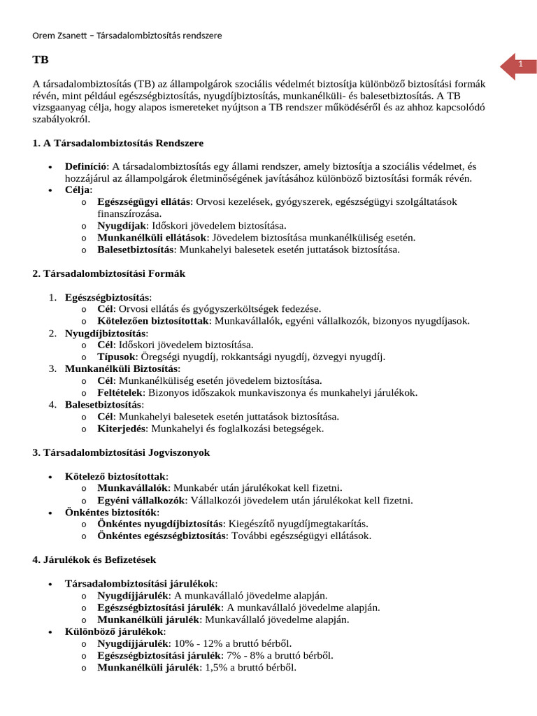 Orem Zsanett - TB | PDF
