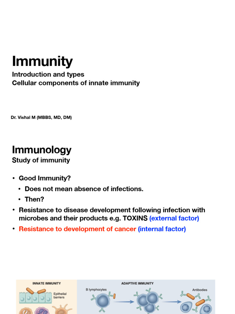 Immunity 1 | PDF