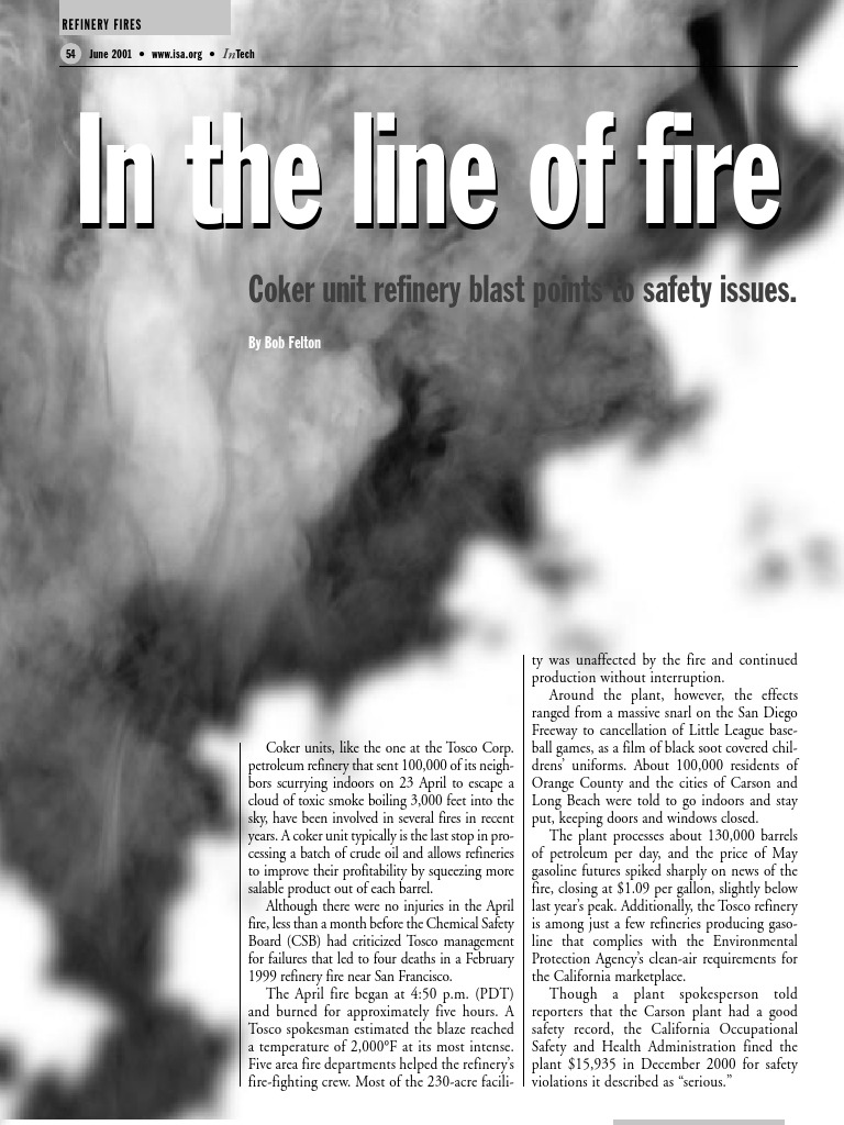 Coker Unit | PDF | Oil Refinery | Fuels