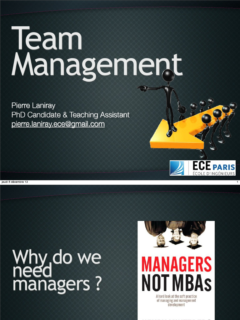 Team Management - Session 2 - Various Schools | PDF
