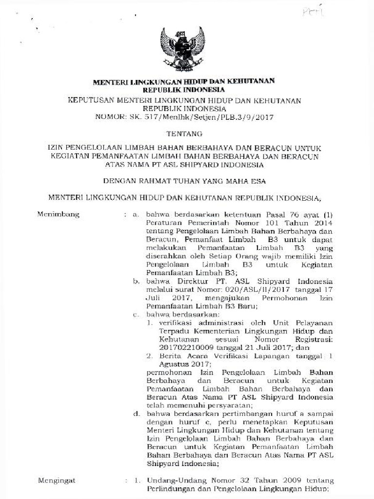 PT. ASL SHIPYARD INDONESIA - PT Asl Shipyard Indonesia - Opt | PDF ...