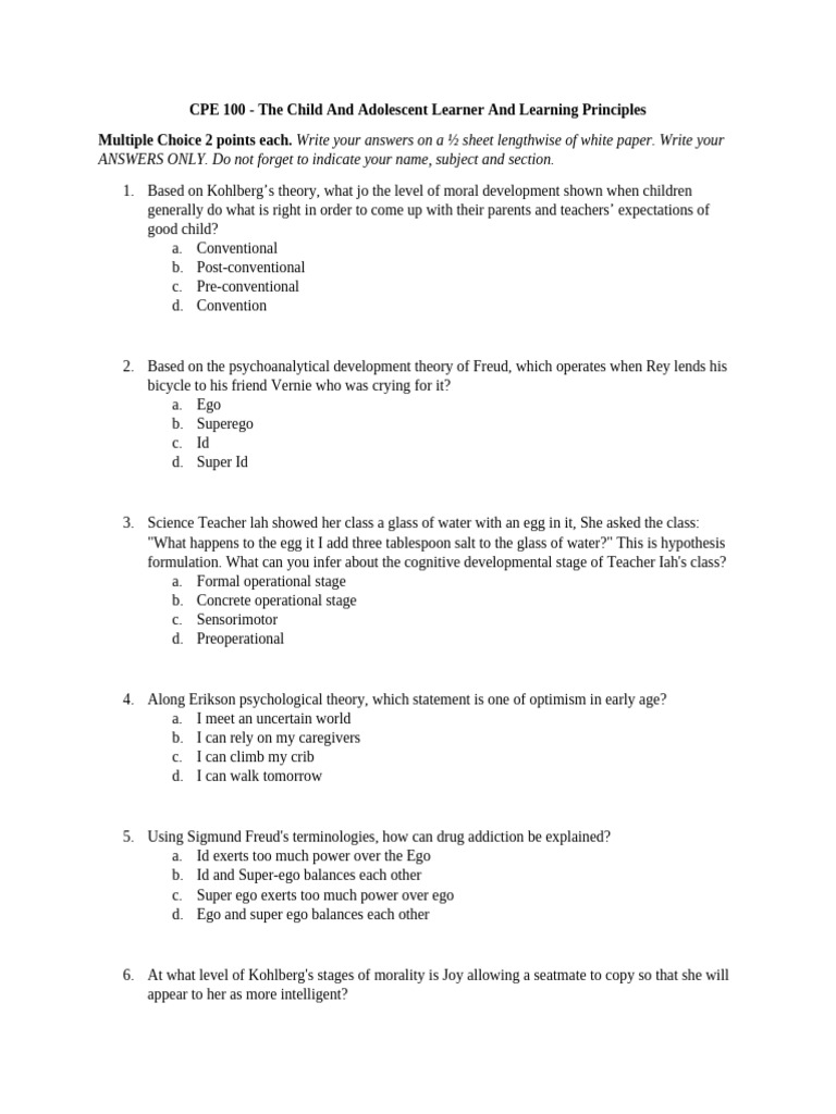 Final Exam CPE 100 | PDF