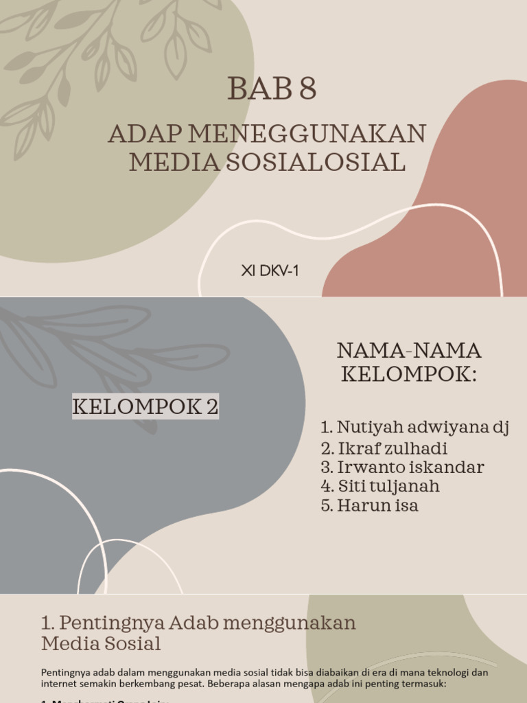 Agama Adap Menggunakan Media Sosial | PDF