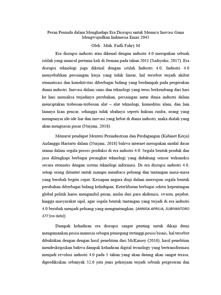 Essai Perisai 2024 | PDF