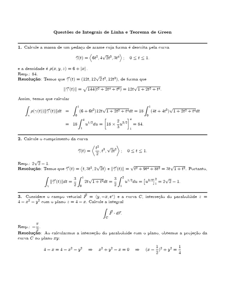 Lista 2 - Old - Gab | PDF