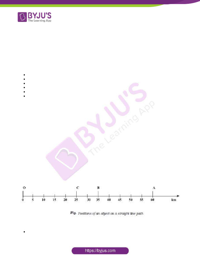 CBSE Class 9 Science Chapter 8 Motion Notes | PDF
