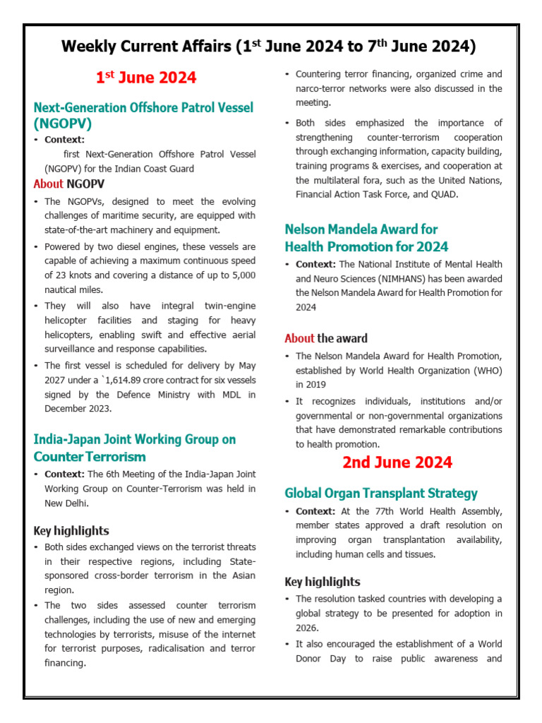 1-7 June English | PDF
