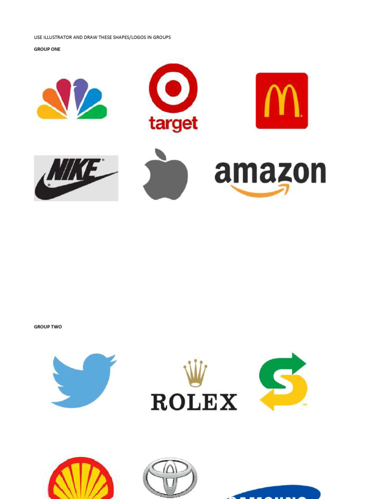 Draw Shapes Assignment | PDF