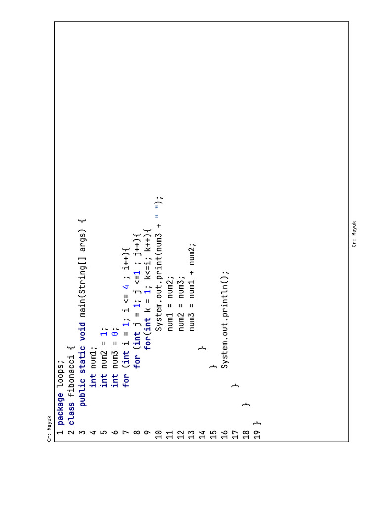 Fibonacci Code | PDF