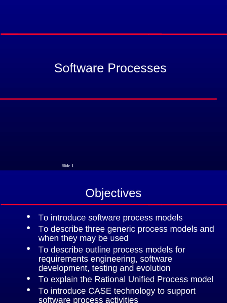 LESSON 2 Software Processes | PDF | Software Testing | Software ...