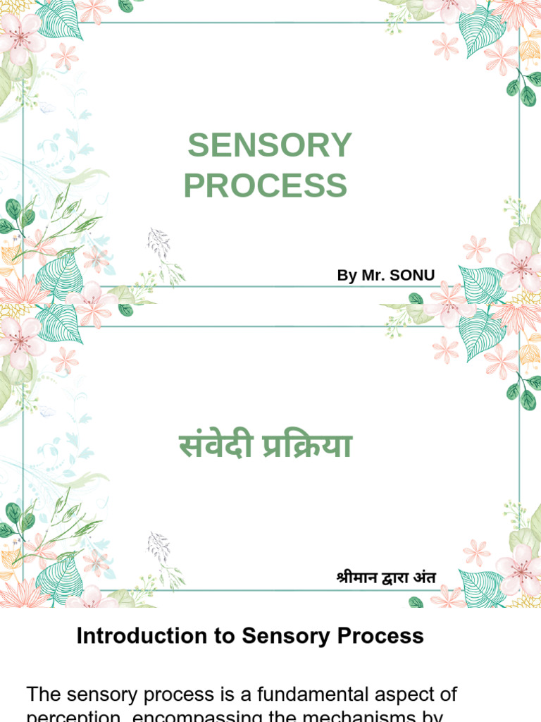 Exp-Psy SENSORY PROCESS-WPS Office | PDF