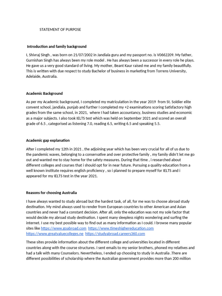 Shivraj Singh Perfect Sop | PDF