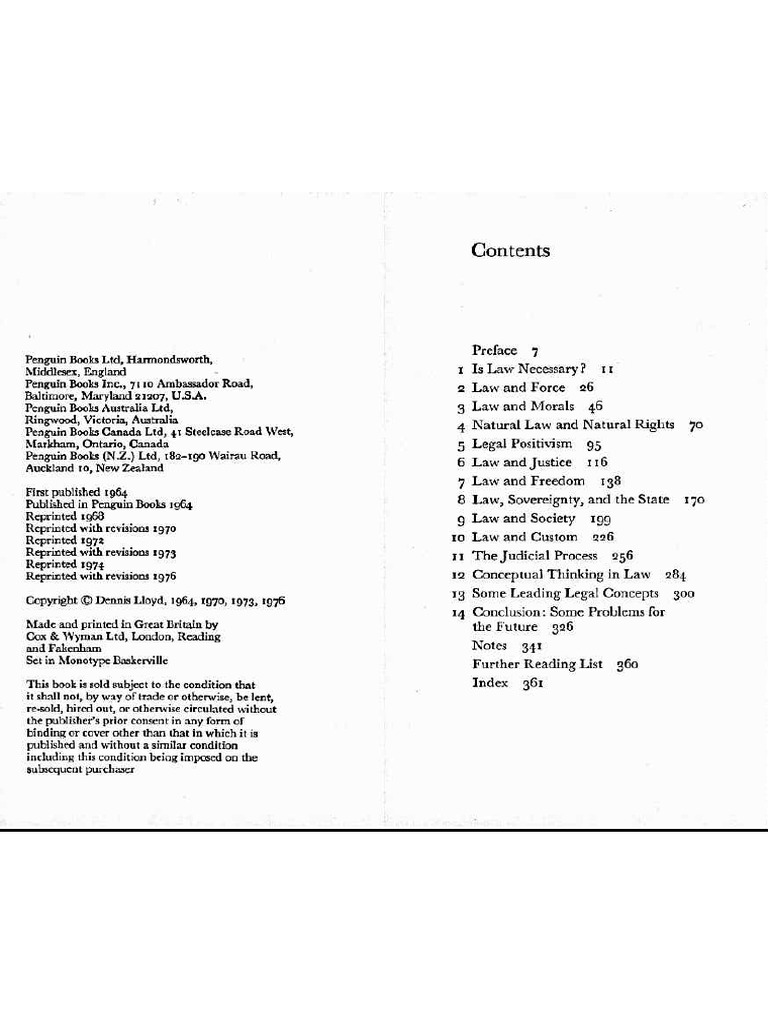 Idea of Law CH 1 &9 | PDF