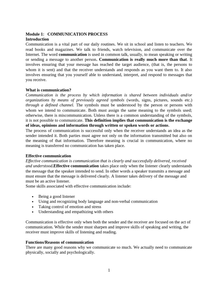 Communication Skills Diploma-1 | PDF | Communication | Career & Growth