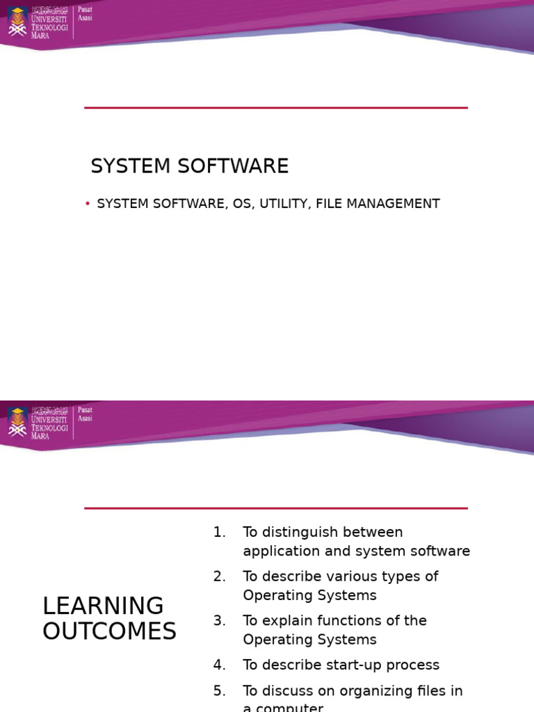 Week 5 System Software | PDF