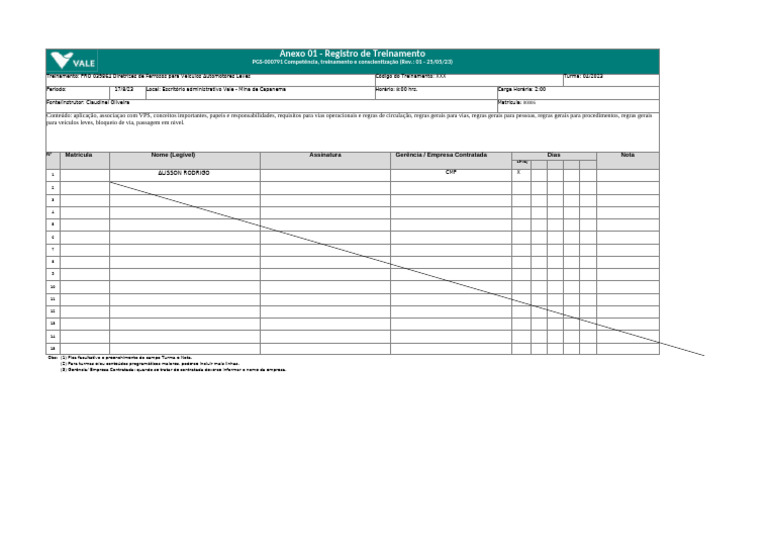Plano de Transito Rac 2 | PDF